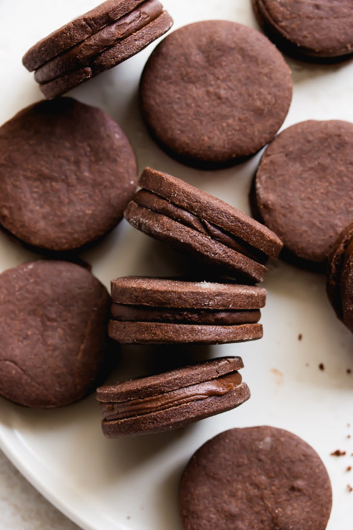 Melt In Your Mouth Chocolate Sandwich Cookies - rosechocolatier.com.